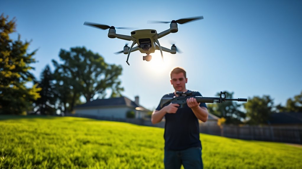 Is It Illegal to Shoot Down a Drone in Your Area? - DroneWaz