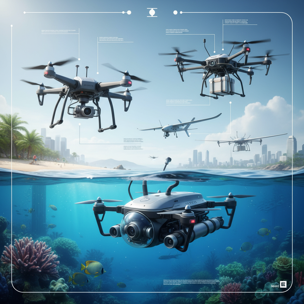Can Drones Go Underwater? Exploring the Possibilities - DroneWaz