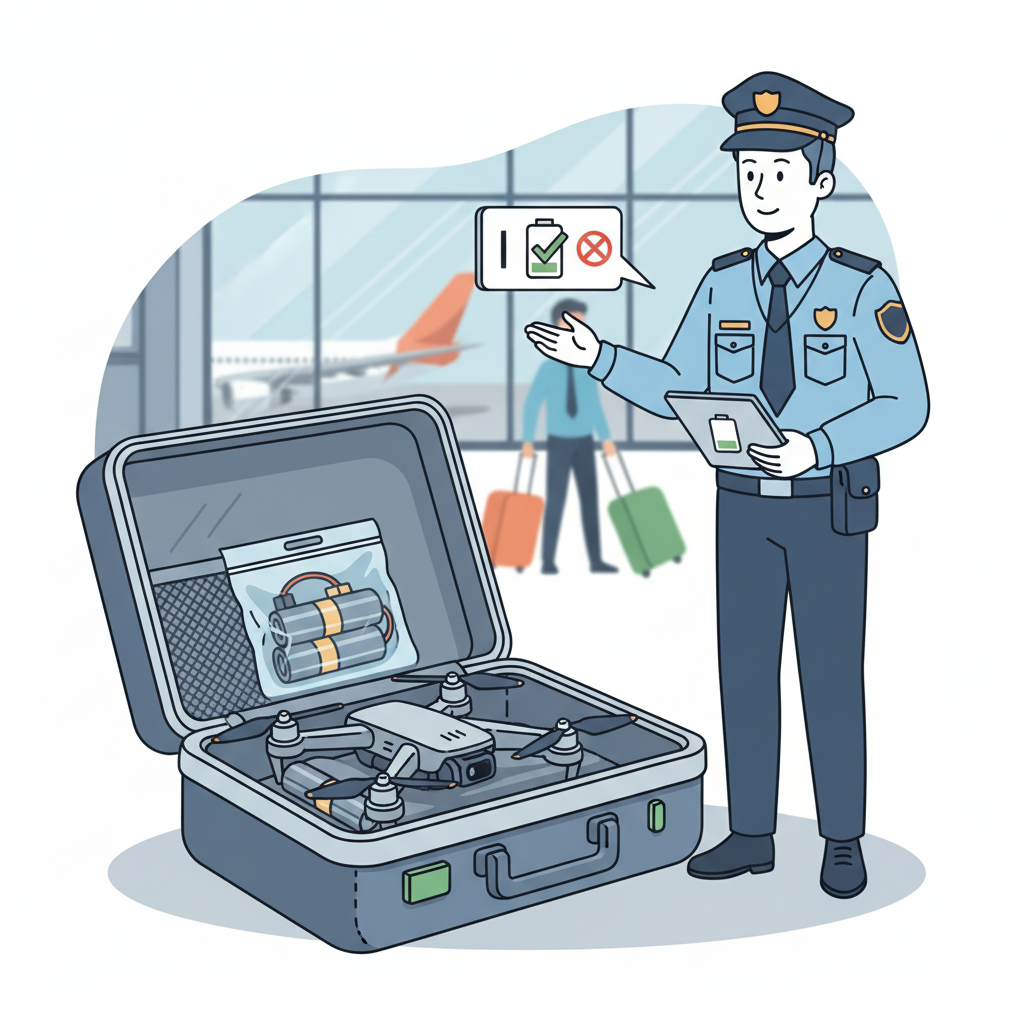 **Can I Bring My Drone on a Plane with Battery?** - DroneWaz