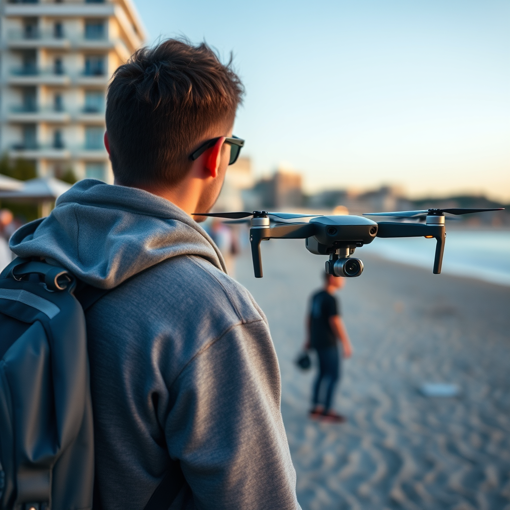 Can You Fly a Drone at the Beach? Key Considerations - DroneWaz