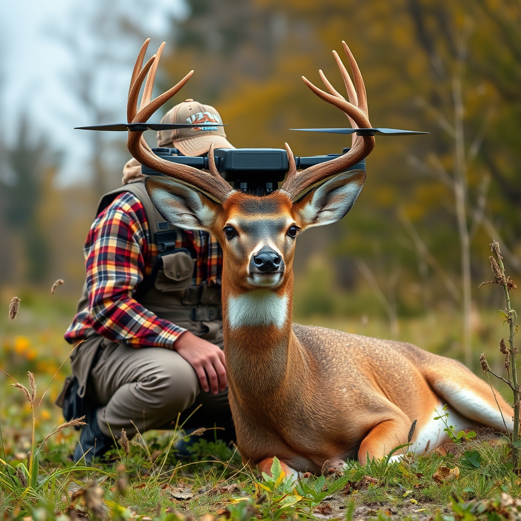 Can You Use a Drone to Recover Deer in Michigan? - DroneWaz