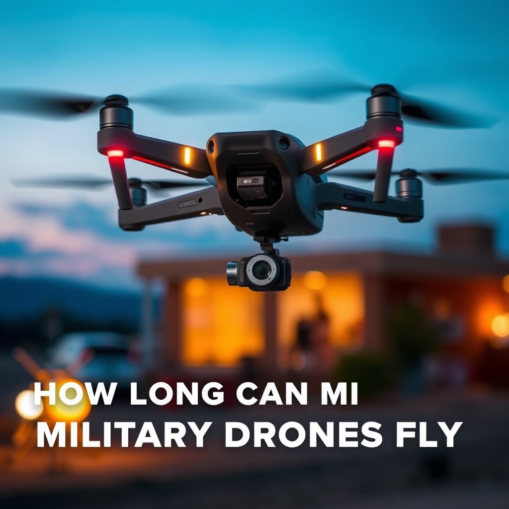 How Long Can Military Drones Fly: Key Insights - DroneWaz
