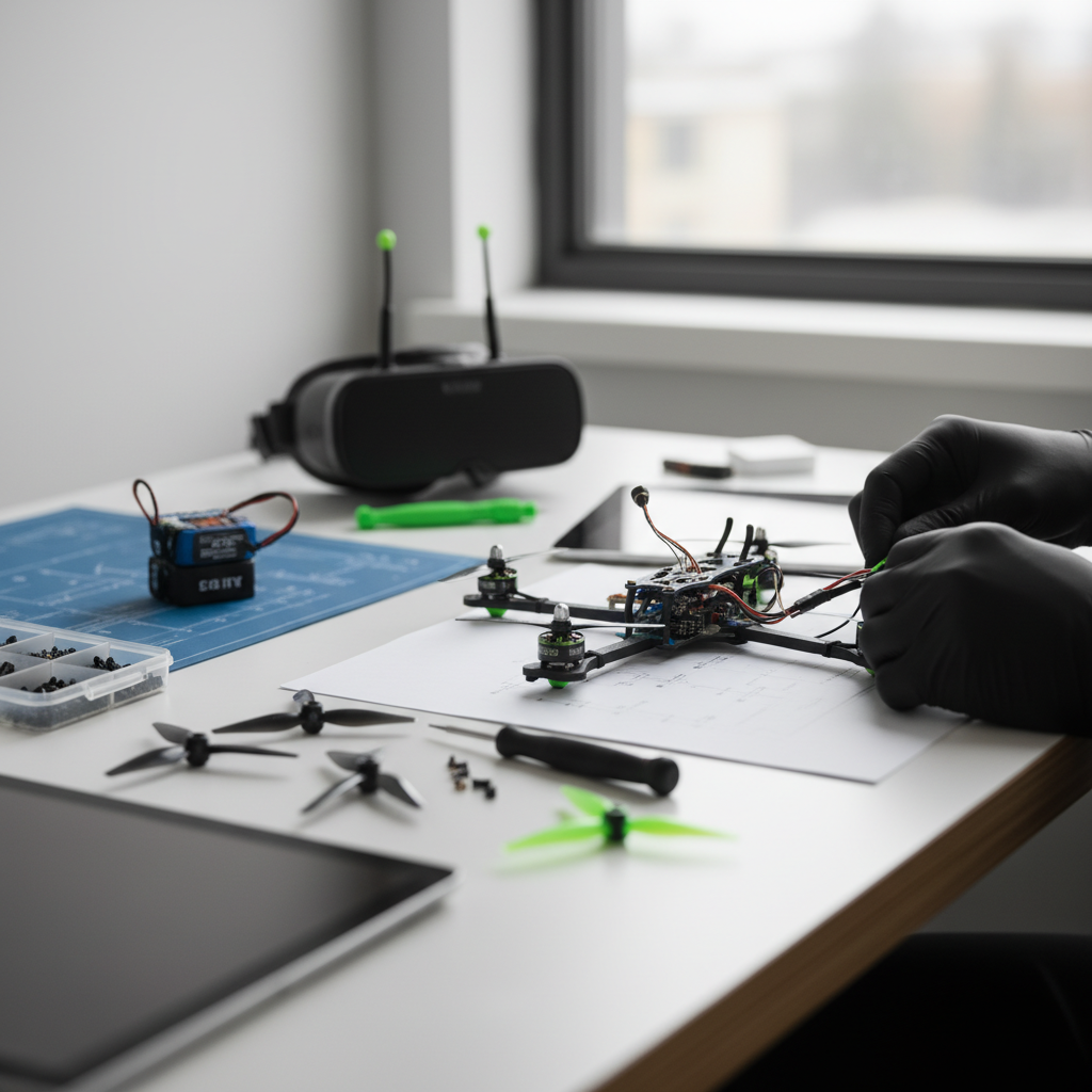 How to Build an FPV Racing Drone: A Step-by-Step Guide - DroneWaz