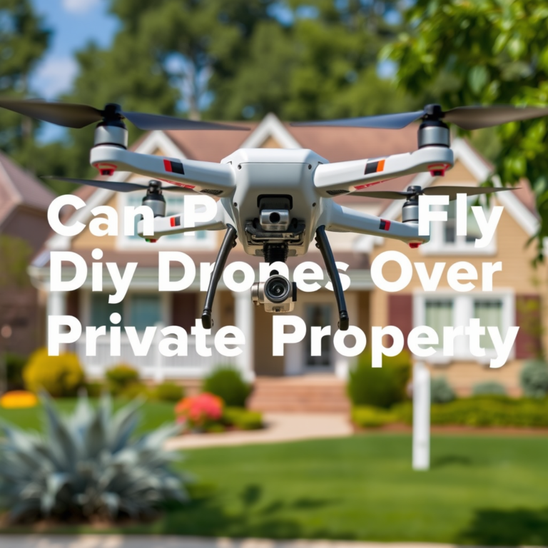 Can Police Fly Drones Over Private Property? - DroneWaz