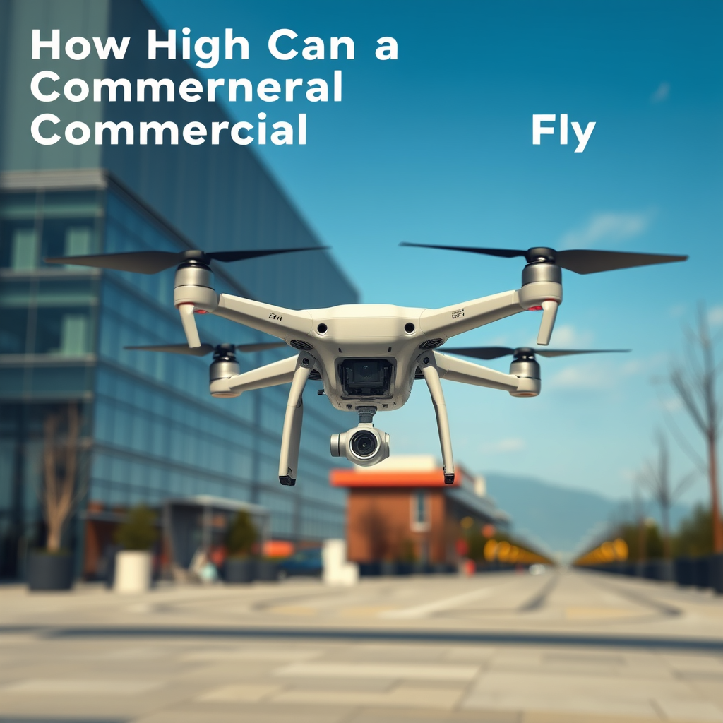 How High Can a Commercial Drone Fly? - DroneWaz