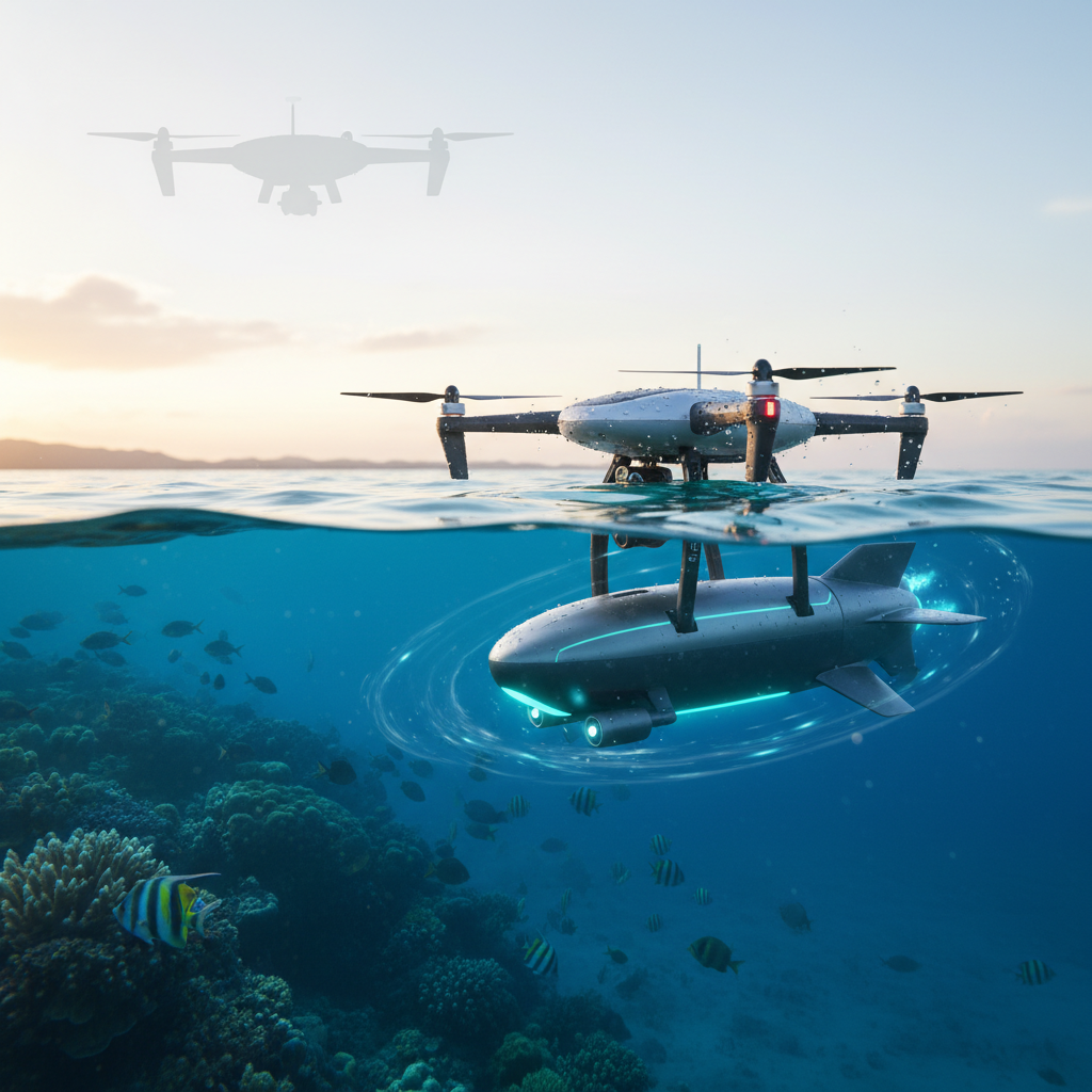 Can Drones Go Underwater? Exploring the Possibilities - DroneWaz