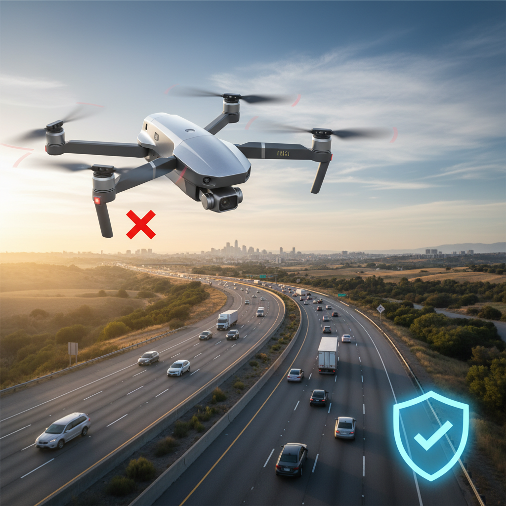 Can You Fly a Drone Over a Highway? Essential Guidelines - DroneWaz