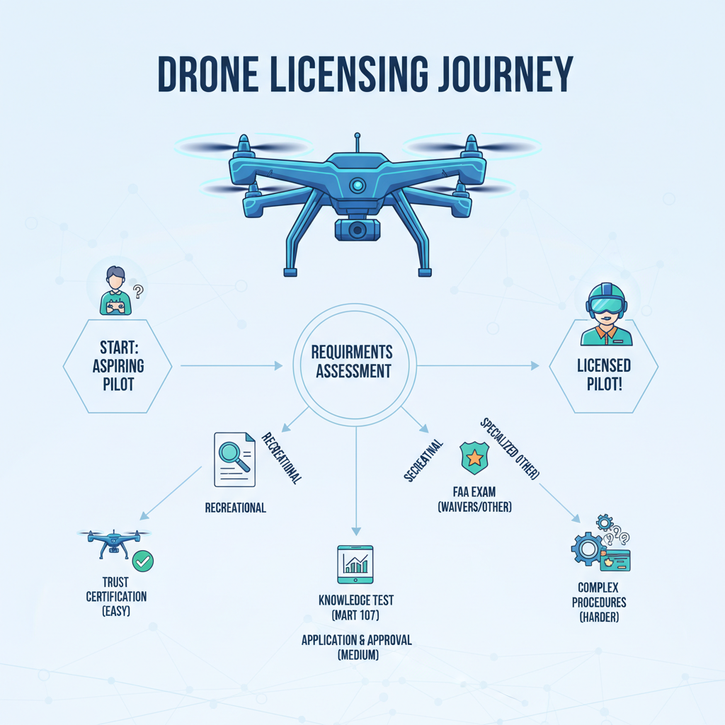 How Hard Is It to Get a Drone License? - DroneWaz