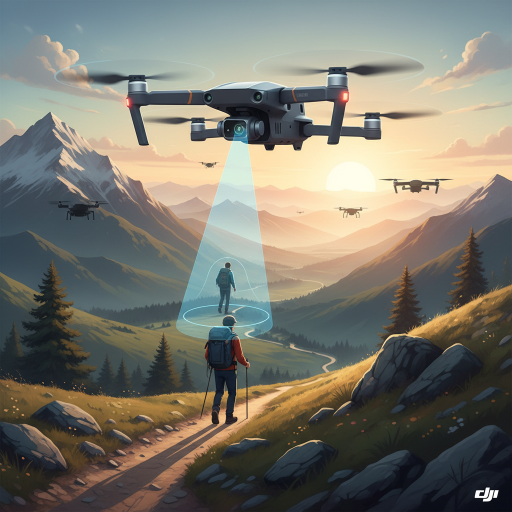 DJI Drones with Follow Me Feature: A Complete Guide - DroneWaz