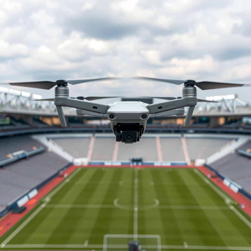 Can You Fly a Drone Over an Empty Stadium? - DroneWaz