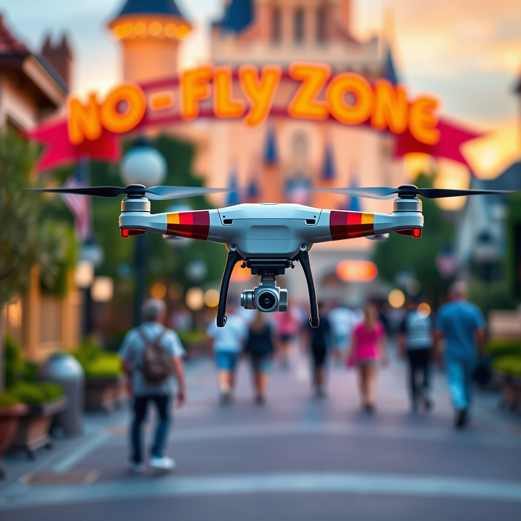 Can You Fly a Drone Over Disneyland? Rules and Regulations - DroneWaz