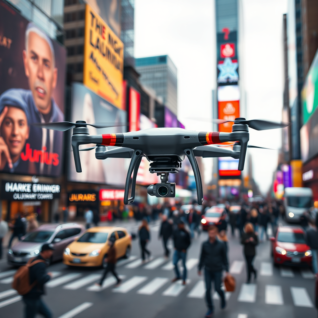 Can You Fly a Drone in Times Square? - DroneWaz