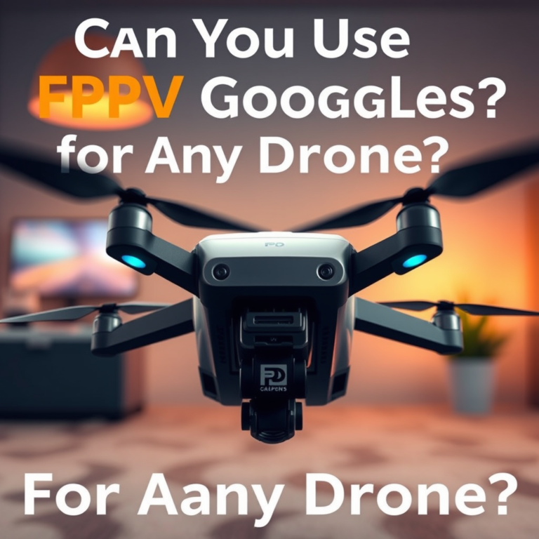 **Can You Use FPV Goggles With Any Drone?** - DroneWaz